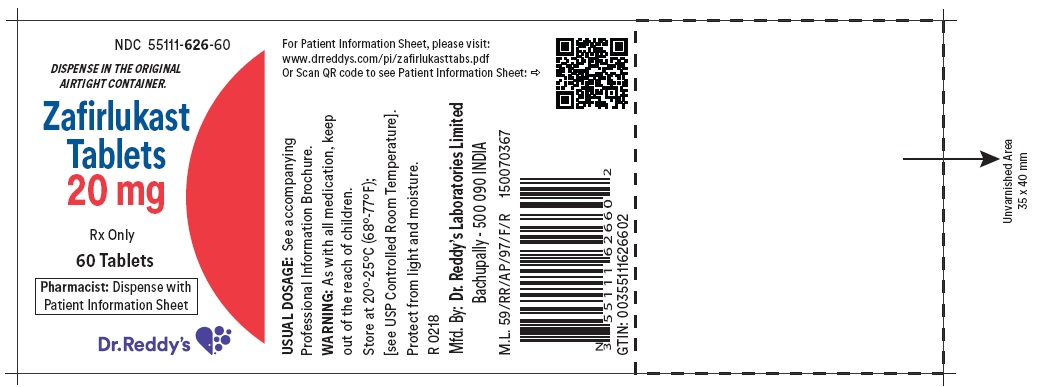 Rx Item-Zafirlukast 10 Mg Tab 60 By Strides Pharmaceuticals Gen Accolate