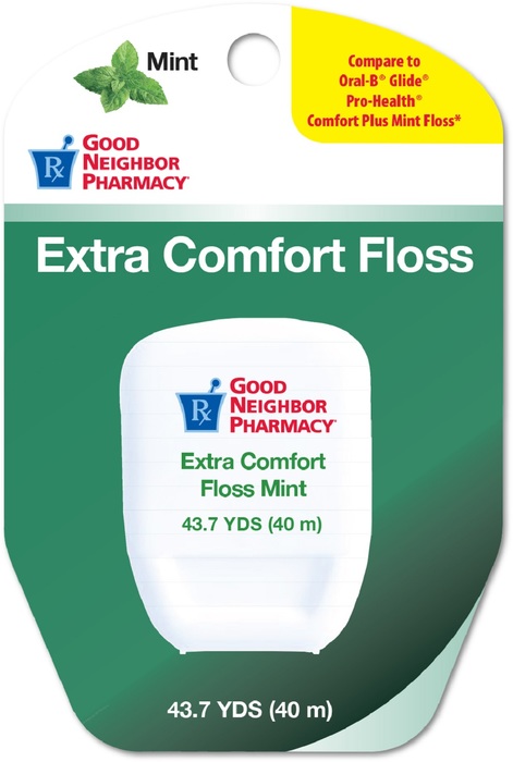 GNP Extra Comfort Floss Mint 43.7yds By Emerson Healthcare USA
