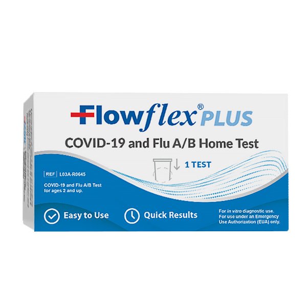 Flowflex Plus Covid 19+FLU A/B Test Kit 1 Ct by Acon Lab