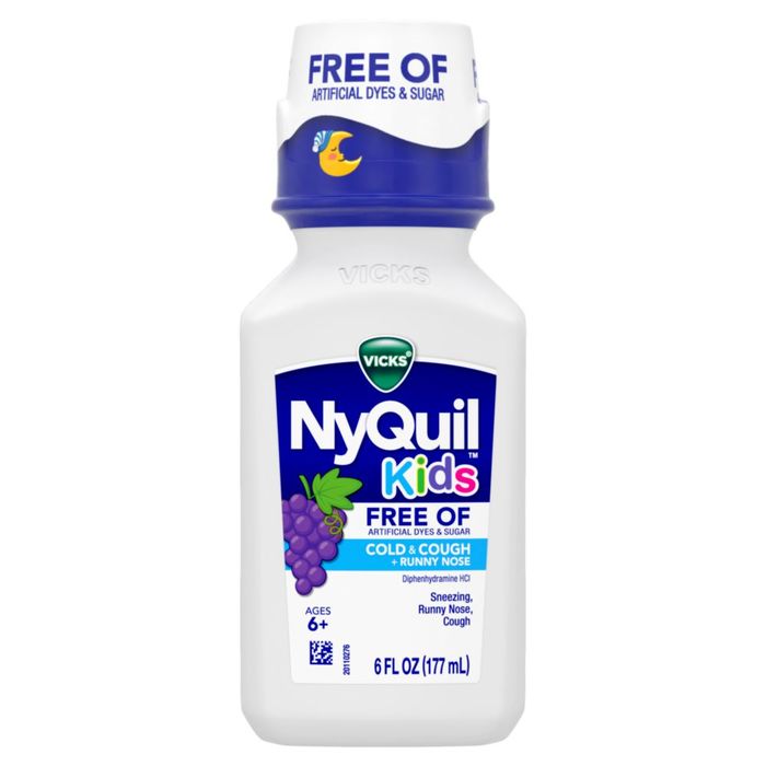 Nyquil Kids Free of Cold&Cough Liquid 6 Oz By Proctor & Gamble