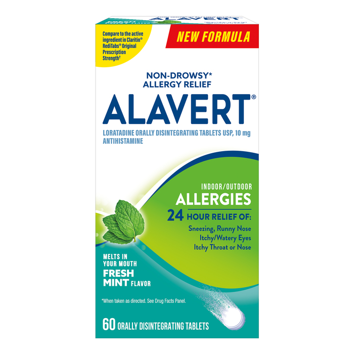 Alavert 24Hr Non-Drowsy ODT Tab 60Ct By Foundation Consumer Healthcare