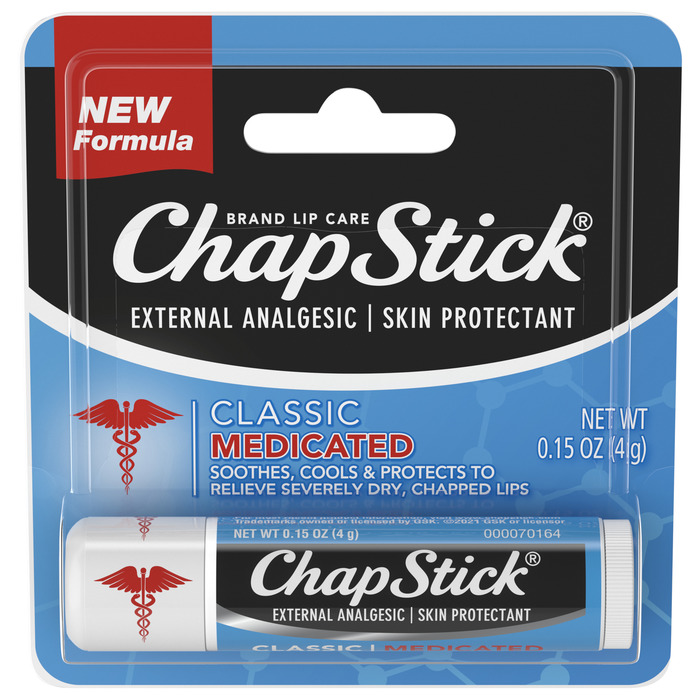 Pack of 12- Chapstick Medicated Lip Balm 12x0.15oz By Emerson ...