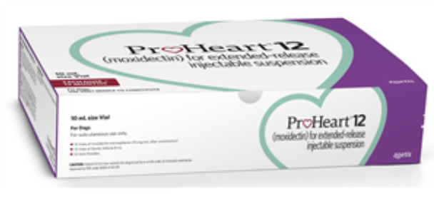 ProHeart 12 (Moxidectin) Injectable Suspension, 10mL x 10 By Zoetis