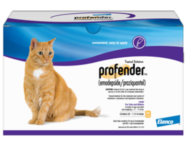 Profender for Large Cats and Kittens 11 to 17 Pounds, Purple Lab By ...