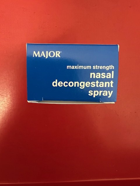 Nasal Decongestant 0.05% Spy 30 Ml By Major Pharma Gen Afrin