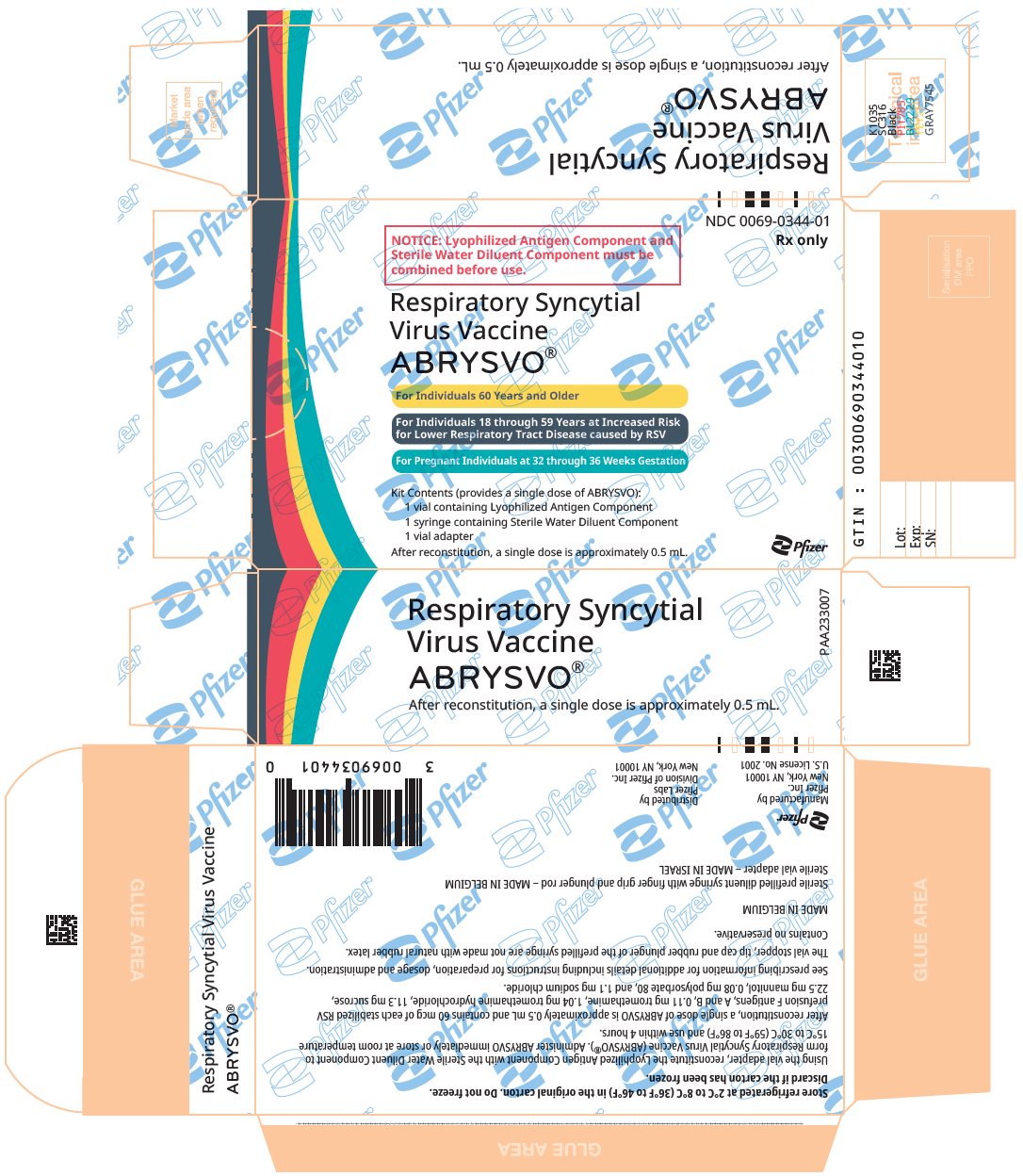 Rx Item-Abrysvo 120 Mcg Vial Kit Pfizer Pharma Rsv Vaccine
