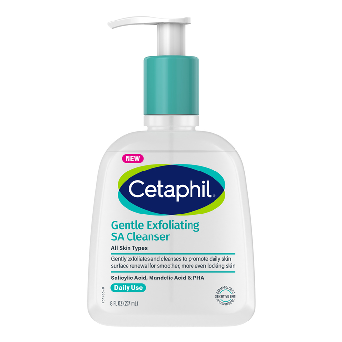 Cetaphil Gentle Exfoliating SA Cleanser 8oz GALDERMA LABORATORIES USA