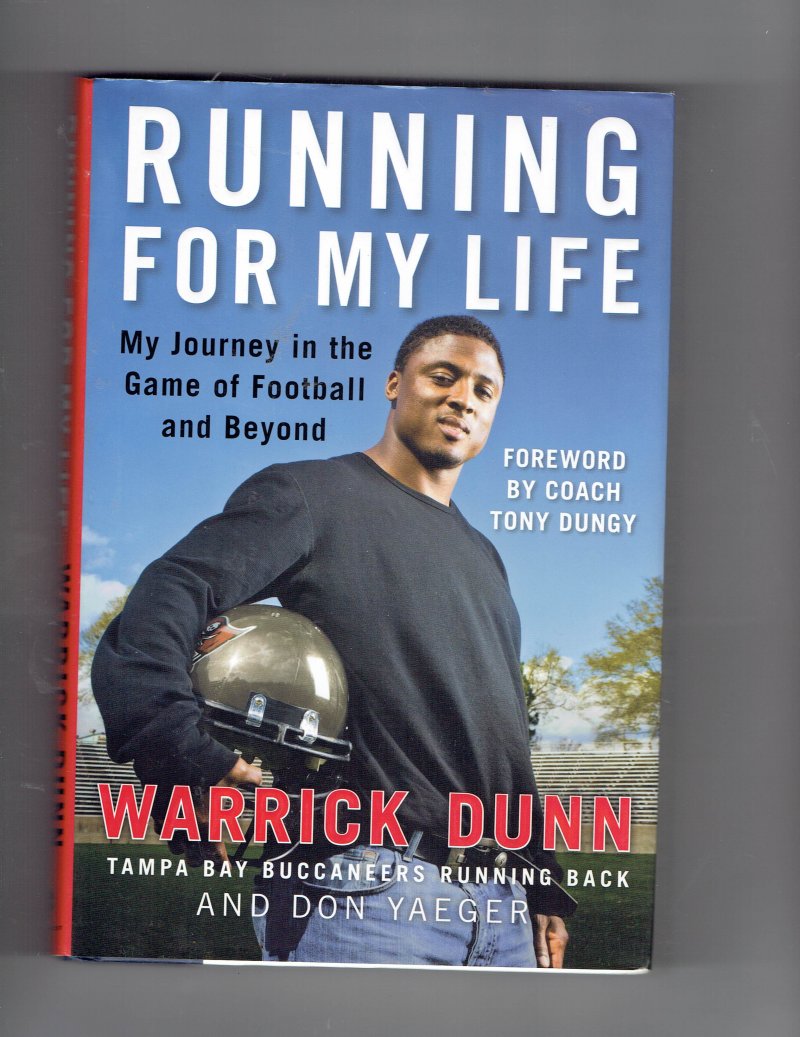Running for My Life by Don Yaeger & Warrick Dunn (2008, Hardcover) Signed Running for My Life by Don Yaeger & Warrick Dunn (2008, Hardcover) Signed