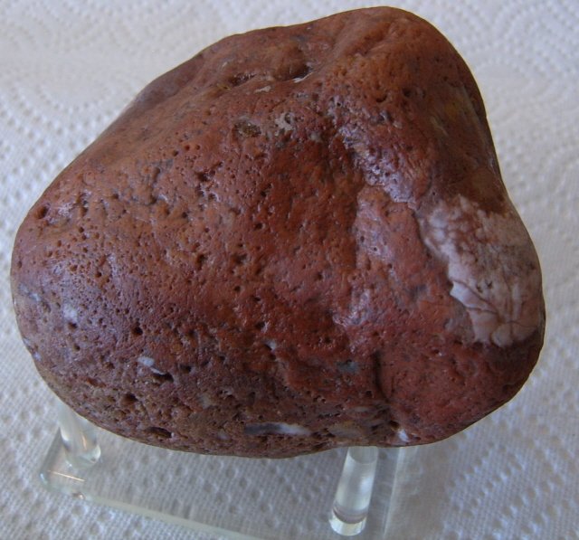 Large Red Jasper Lake Superior Agate Michigan 2-3/4 lb.