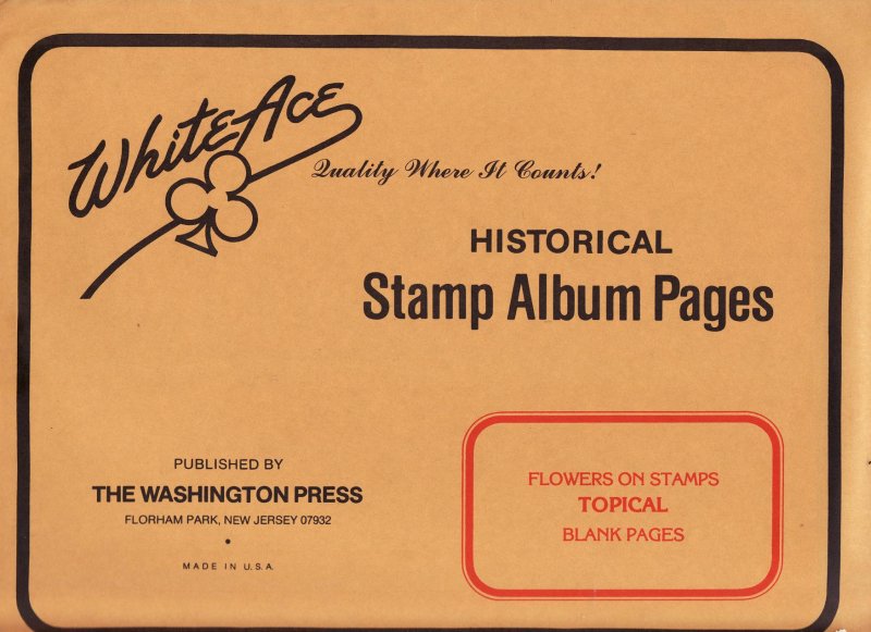 Flowers on Stamps, Topical Stamp Packet, 100 different stamps