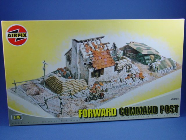 Airfix 1:72 Toy Soldiers WWII Forward Command Post