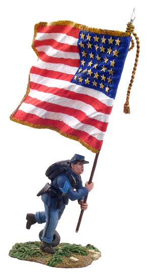 Union Soldiers In Color
