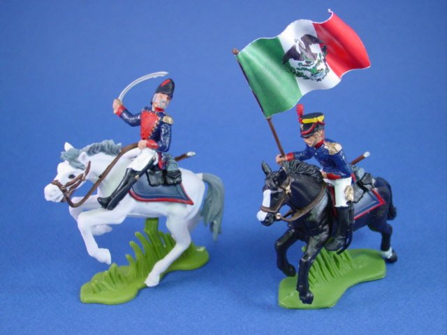 Britains Deetail DSG Alamo Toy Soldiers Mexican Command Set