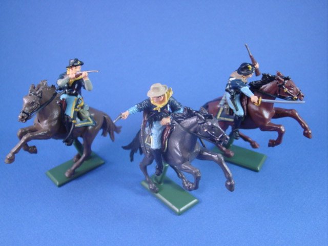 Britains Deetail 7th Cavalry Toy Soldiers Little Big Horn Set