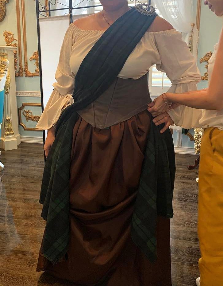 Lady Mariah Highlander Dress (Reserved. NFS)