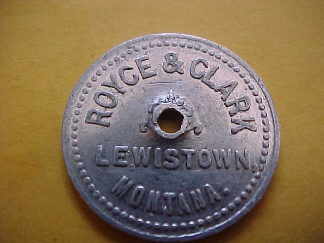 Lewistown, Montana ROYCE & CLARK 12 1/2c Token