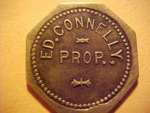 Melstone, Montana ED CONNELLY ONE DRINK AT COZY CORNER Token