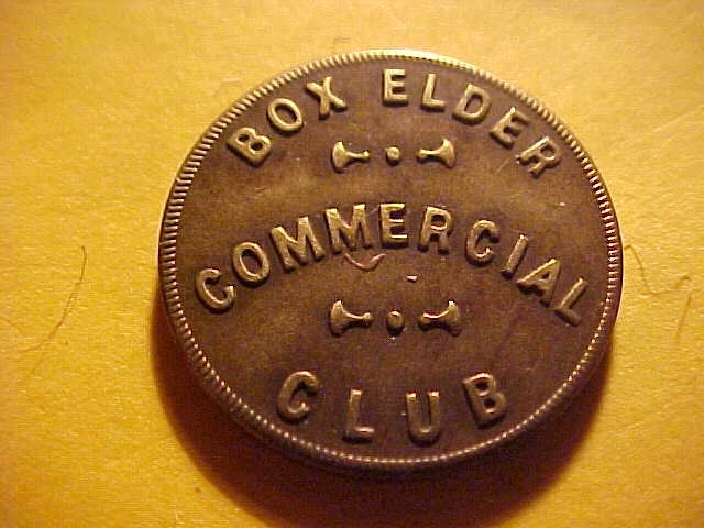 Box Elder (Montana) B0X ELDER COMMERCIAL CLUB 5c Token