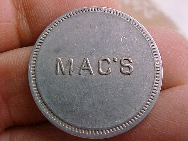 (Froid, Montana) MAC'S $1.00 Token