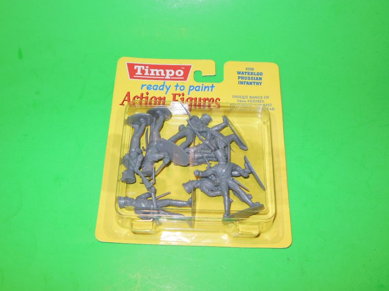Timpo Waterloo Prussian Infantry Plastic Soldiers Set