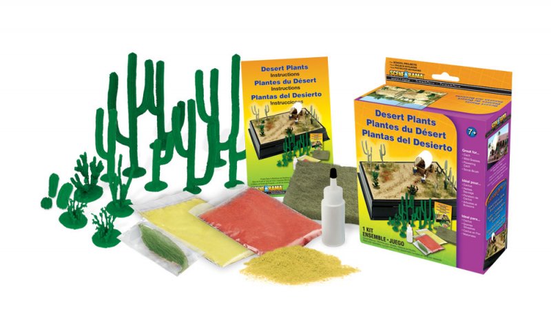 Scene-A-Rama Desert Plants Kit 4124