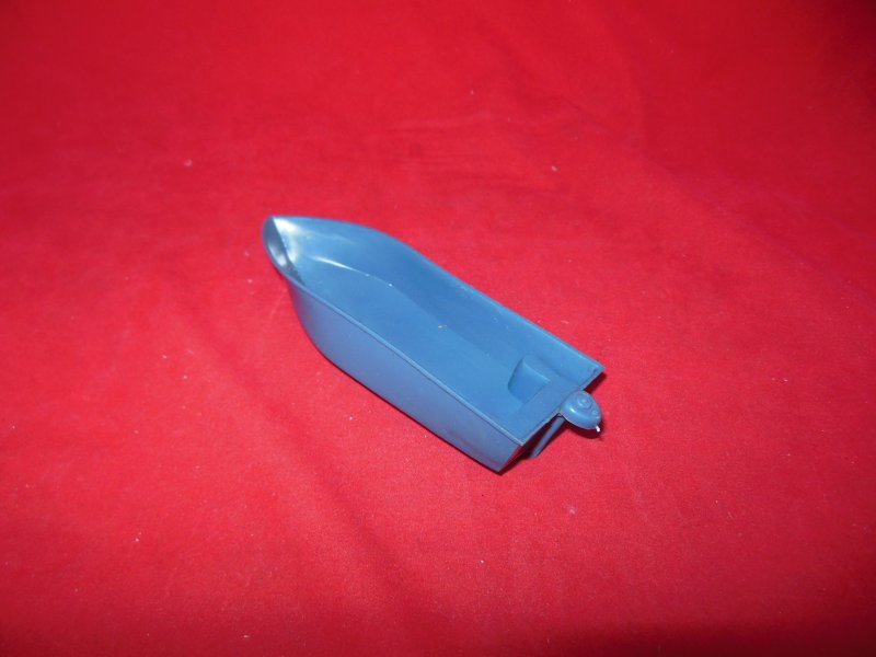 Marx MPC Recast Plastic Motorboat With Trailer