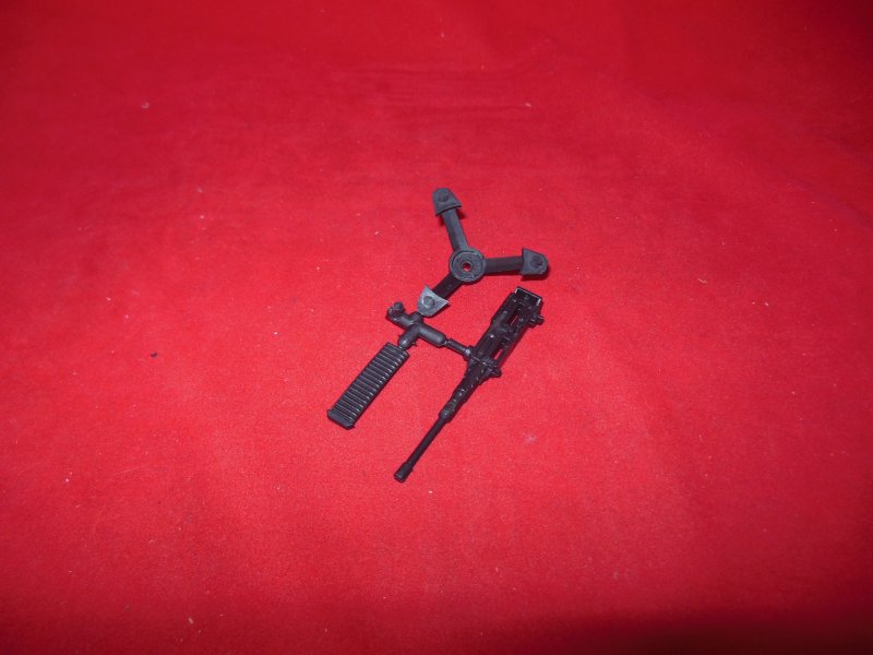 MPC Recast 50 Cal Black Plastic Machine Gun