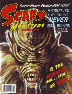 Scary Monsters magazine #38 - A Creature Like You've Never Seen Before!
