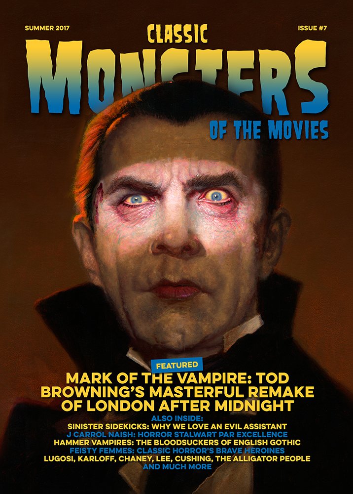 Classic Monsters of the Movies magazine issue #7 Bela Lugosi