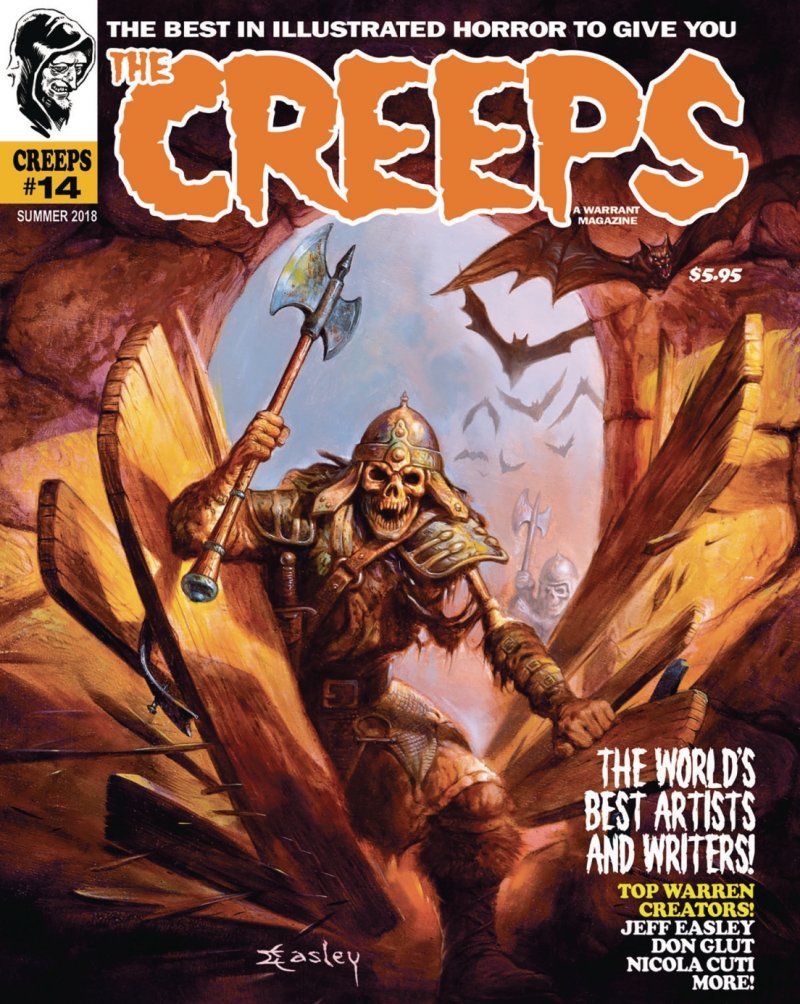 The Creeps comic magazine #14 Summer 2018 - Historic Horrors and More