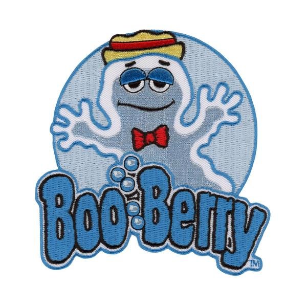 Boo Berry Embroidered Iron-On Patch - Collect them all!