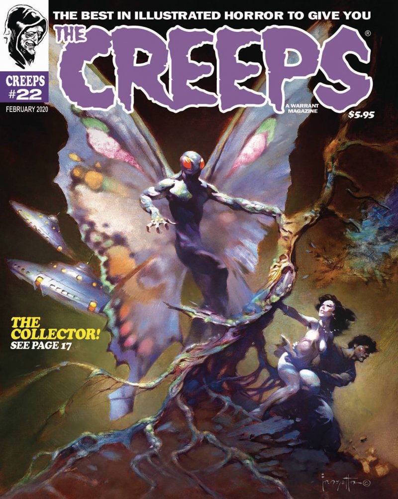 The Creeps comic magazine #22 - The Collector! - February Issue!