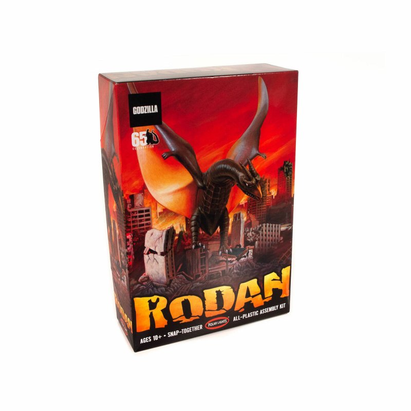 Polar Lights Rodan - Godzilla Kaiju Foe - 1:800 Scale Model Kit