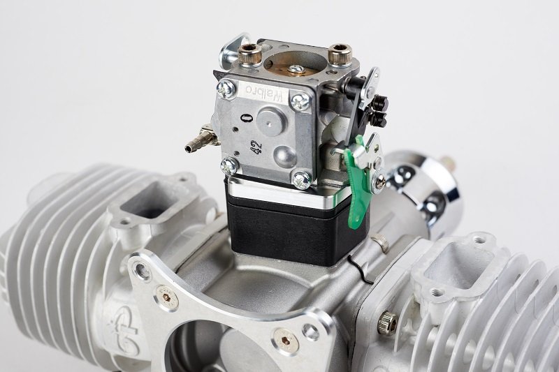 GP176 EVO Twin cylinder 176cc RC model aircraft engine 20.5h.p.