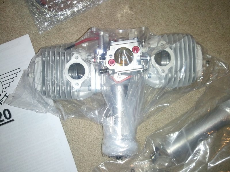 DA 120 Desert Aircraft Gas Engine