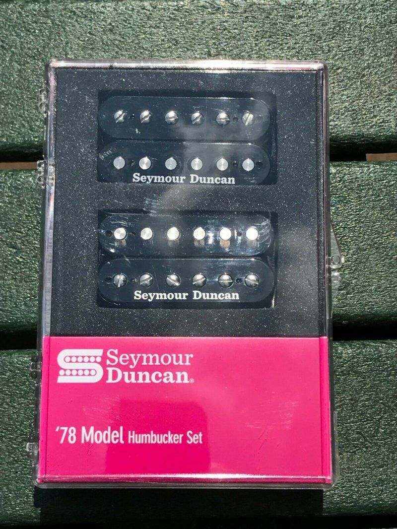 Seymour Duncan 78 Model Humbucker Pickup Set - Black