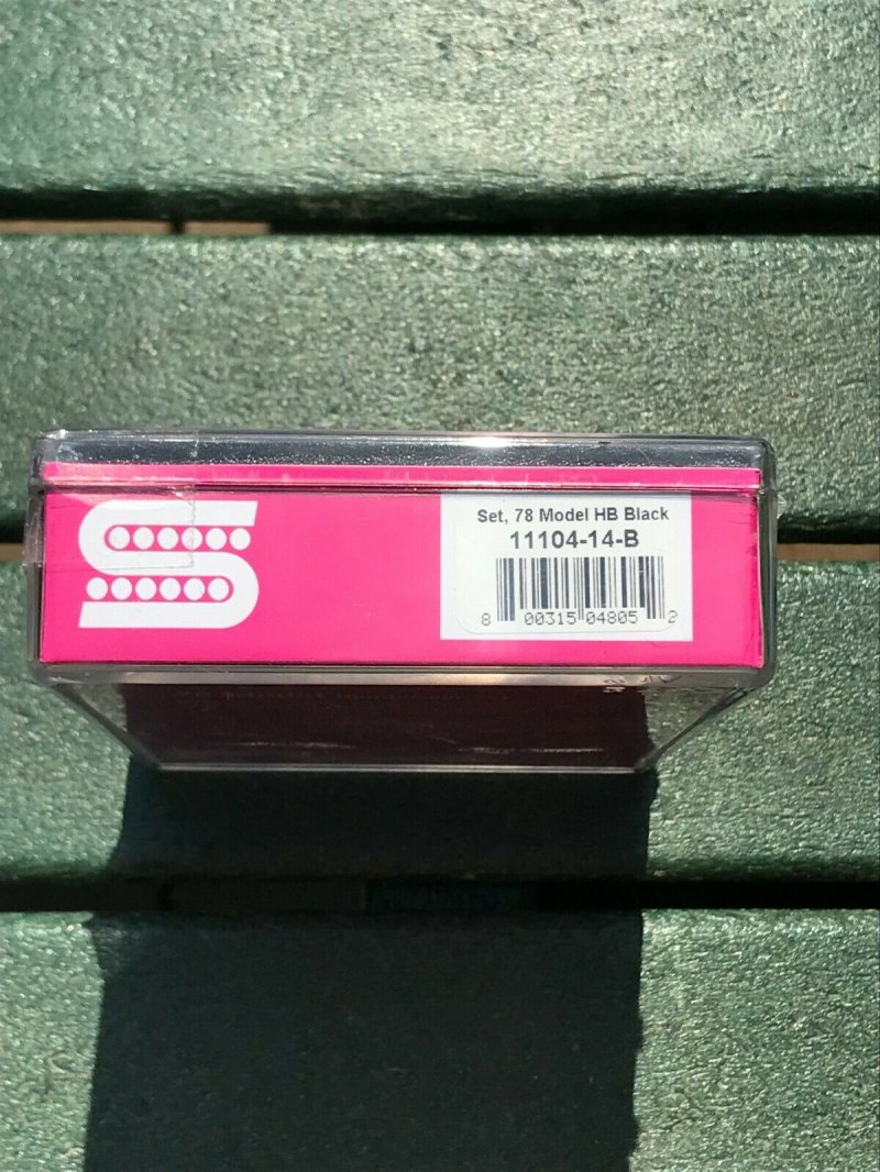 Seymour Duncan 78 Model Humbucker Pickup Set - Black