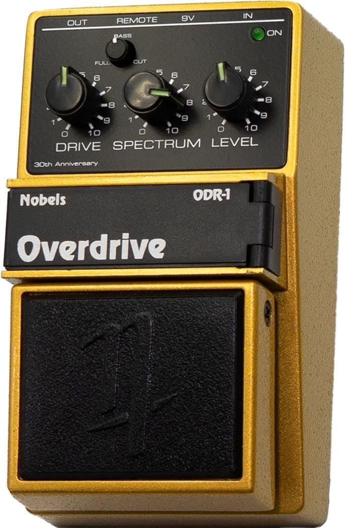 NOBELS ODR-1 Natural Overdrive Pedal - 30th-anniversary Gold