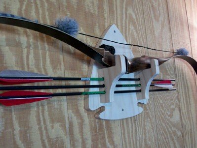 Traditional By Nature Arrow Head Bow Rack | Traditional By Nature