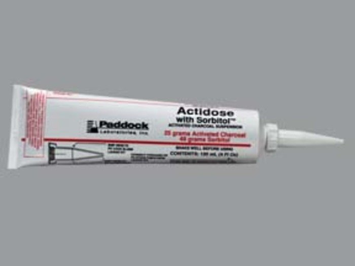 Actidose With Sorbitol 25 Gm Tube Liquid 120 ml