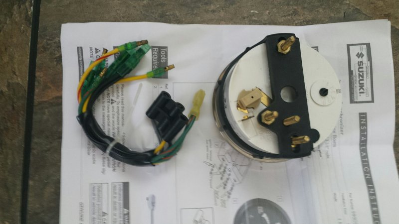 Suzuki Dual Engine Synchronizer Gauge 990C0-86B40/86W41