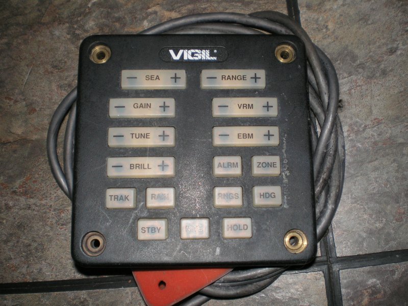 Vigil US-32 Radar Hardware Keyboard serial#250358
